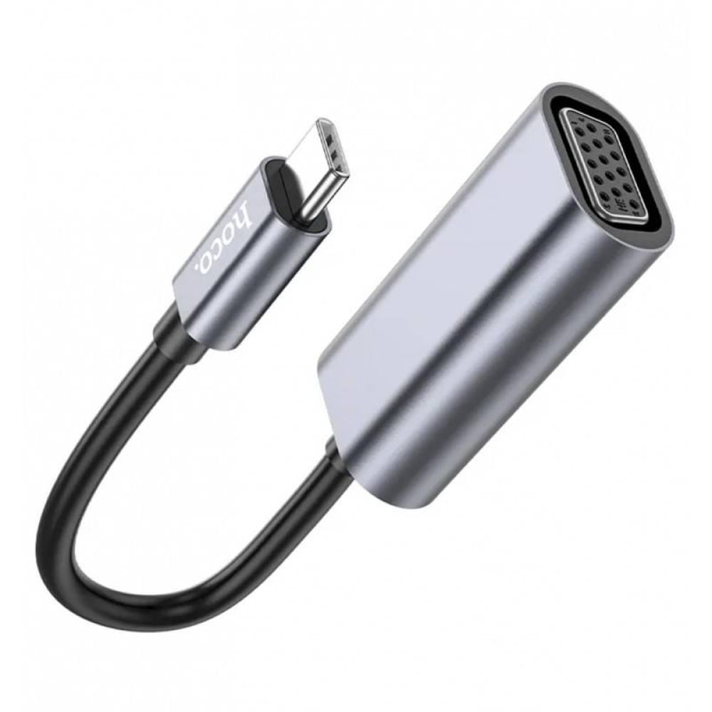 Adaptador Convertidor Tipo C A Vga Full Hd 1080p Ua21 Hoco - Promart