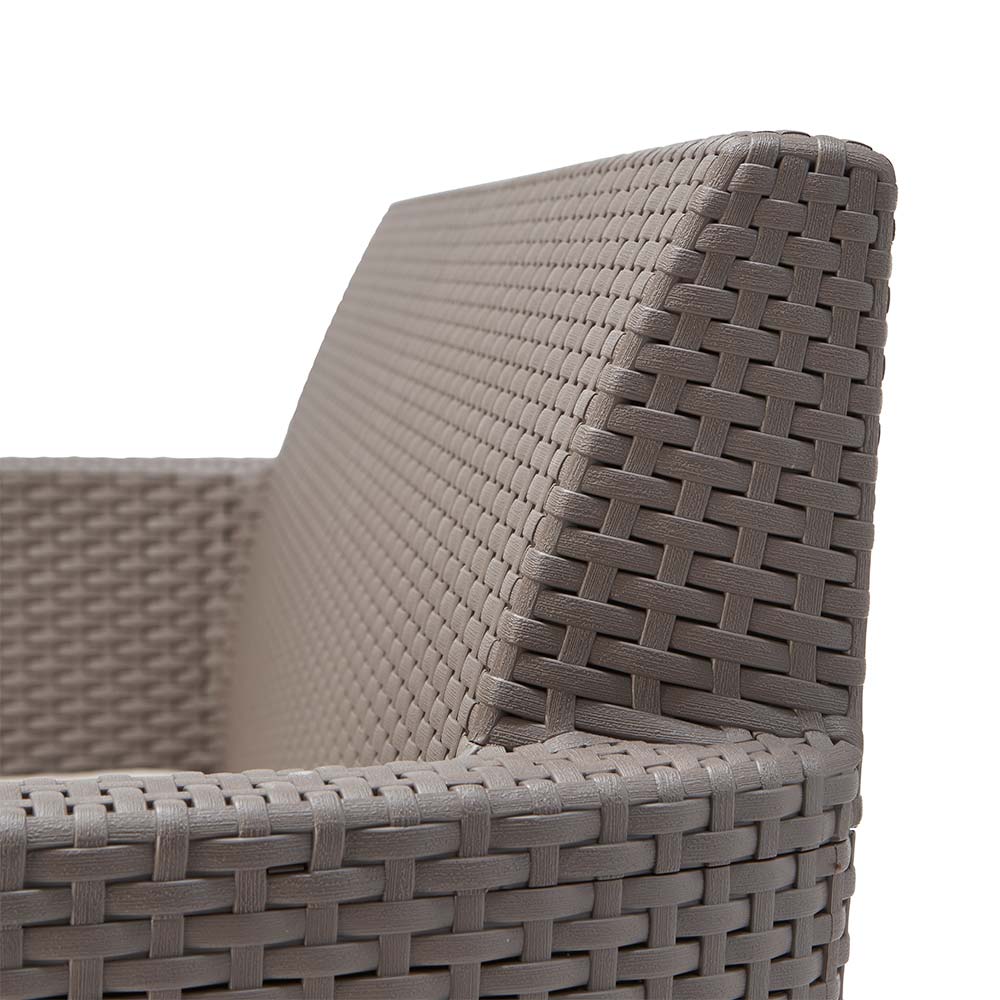 Set de Terraza Salemo Keter: Sofá 3 cuerpos + 2 Butacas + Mesa - Promart