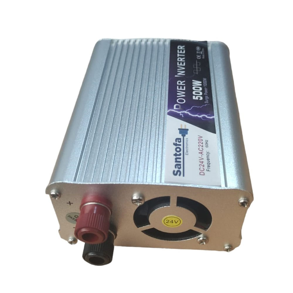 Inversor de Corriente para Auto de 24v a 220v Usb 500w SANTOFA ...