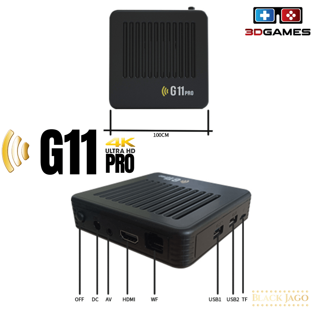 Consola Retro Videojuegos Gamebox G11 Pro Tv Box 128GB Mandos ...