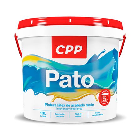 Latex Pato CPP Gris Claro 1 galón - Promart