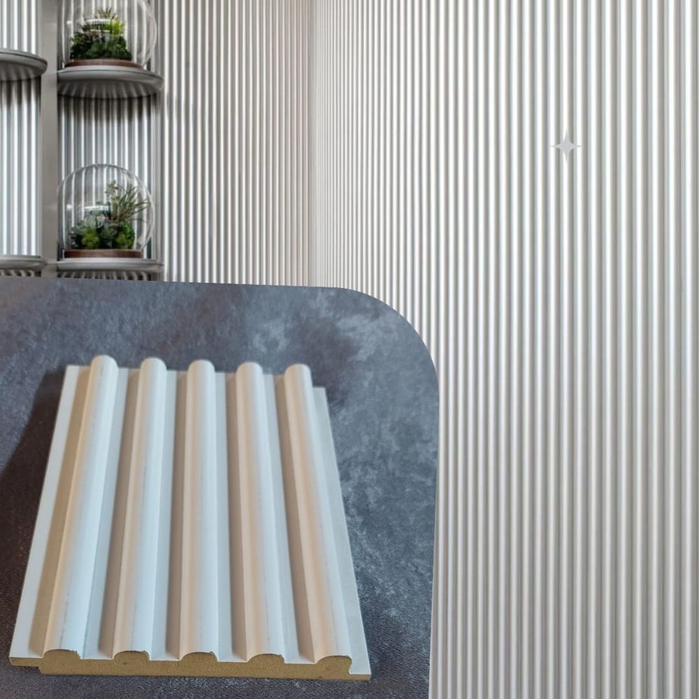 Wall Panel De MDF Porto Blanco 6 planchas - Promart