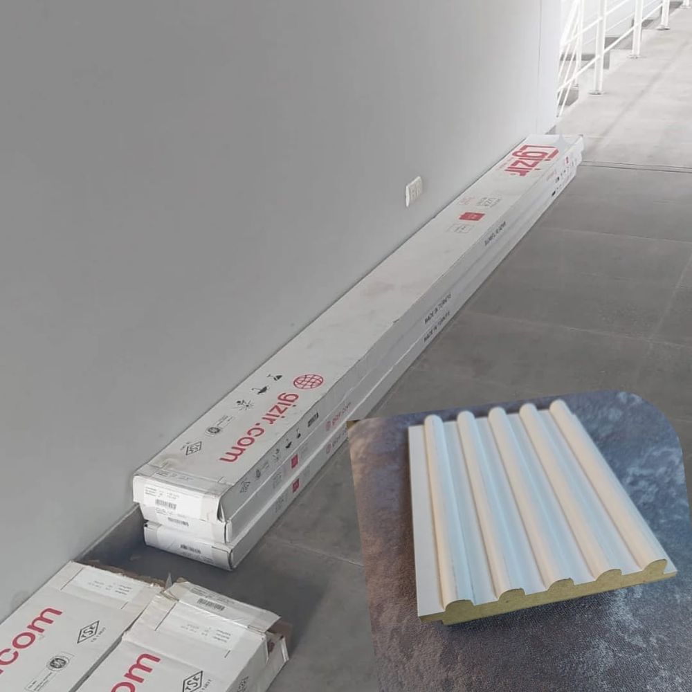 Wall Panel De MDF Porto Blanco 6 planchas - Promart