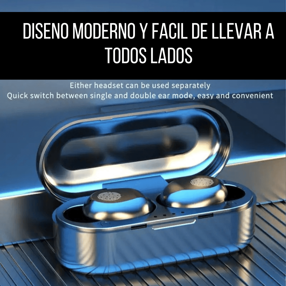 Pack Smartwatch T900 Pro Max L Negro y Audífonos Bluetooth F9 Mini Negro Waterproof - Promart