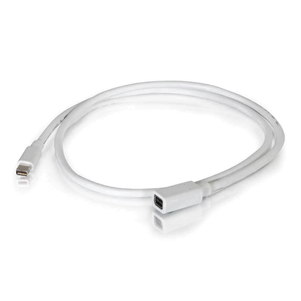 Cable de Extensión Mini Displayport C2G 6 Blanco - Promart