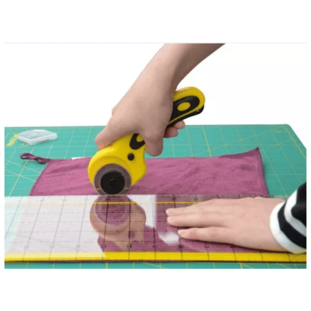 Cortador Giratorio Cutter Rotatorio Ideal para Cortar Tela con Cuchilla ...