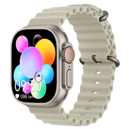 Smart Watch W69 Plus Ultra Serie 8 Color Gris - Promart