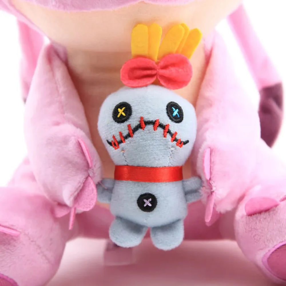 Peluche Stitch + Trapos Lilo y Stitch Rosado 25 Cm | Promart.pe - Promart