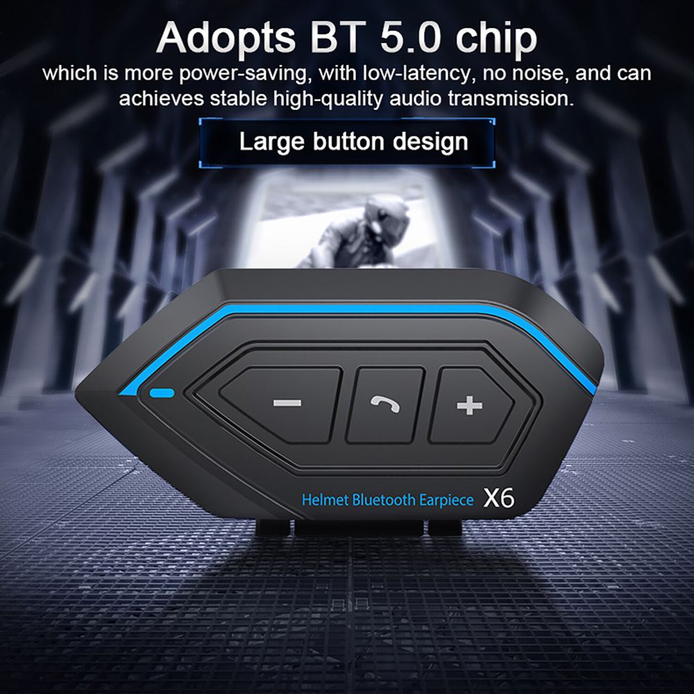 Audífonos para Casco de Motocicleta Interfono Inalámbrico con Respuesta ...