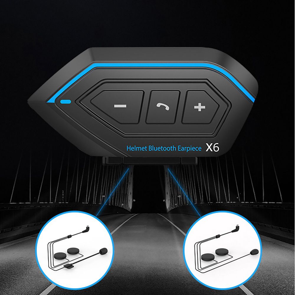 Audífonos para Casco de Motocicleta Interfono Inalámbrico con Respuesta ...