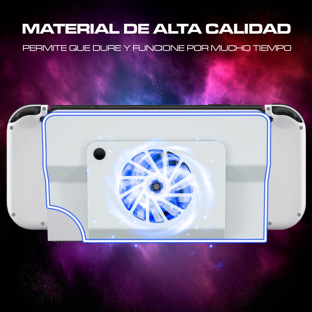Cooler Para Nintendo Switch Oled Ventilador Disipador Switch - Promart