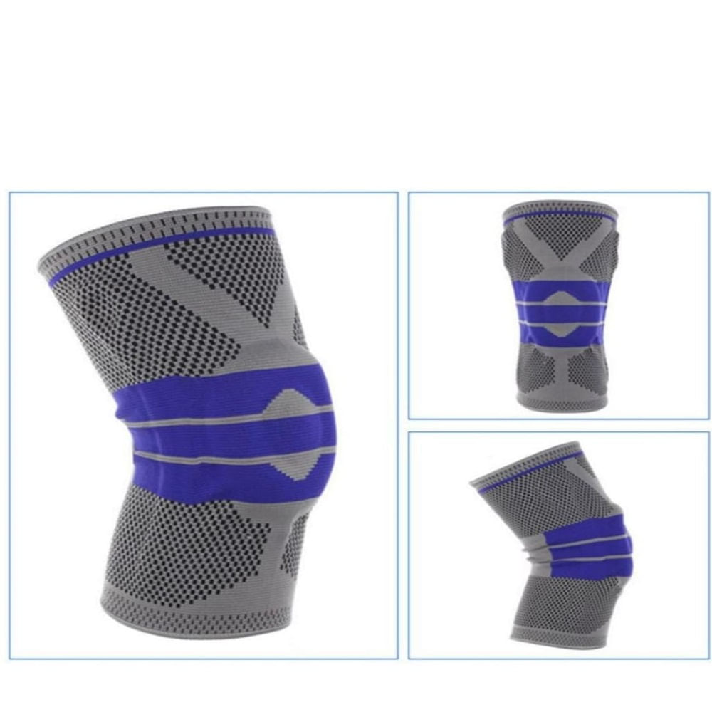 Rodillera Deportiva Silicona Articulada Ortopédica con Gel Protector ...