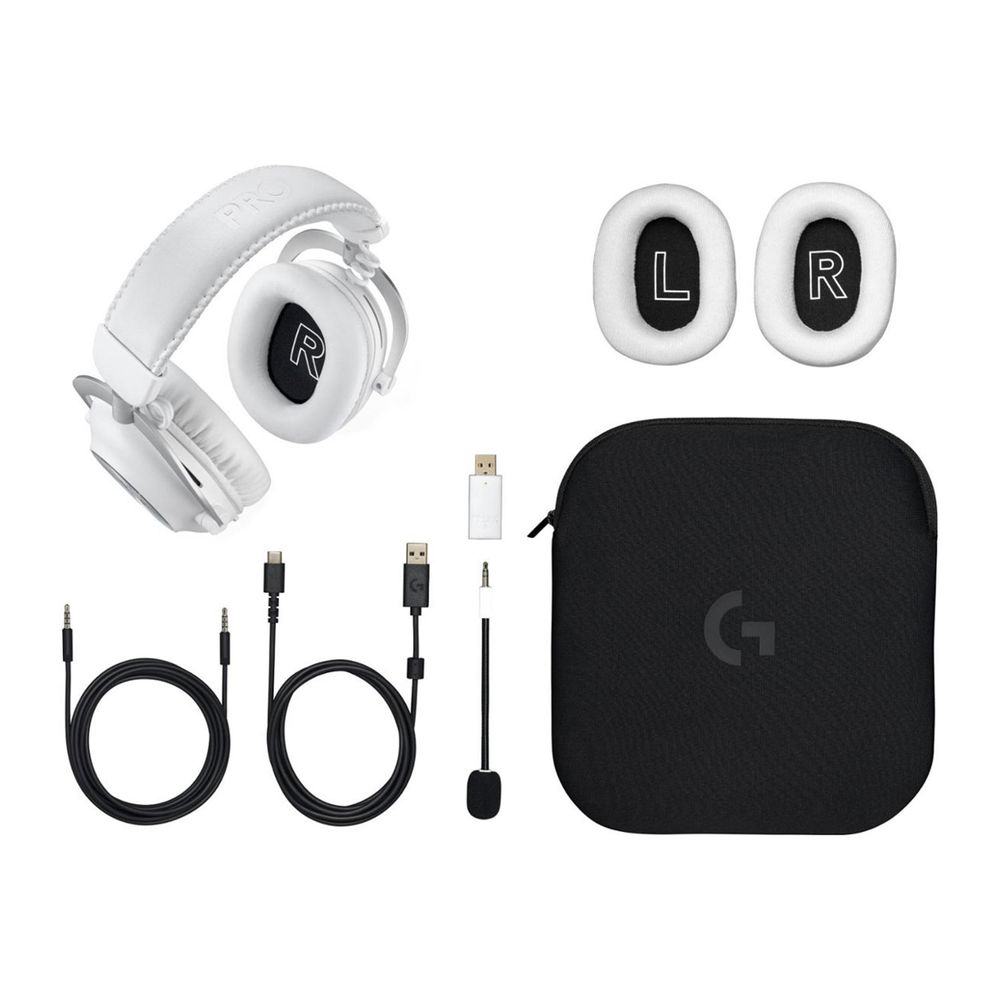 Audifono Gamer C/Microf Logitech G Pro X2 Lightspeed Wireless/Bt/3.5 Mm ...