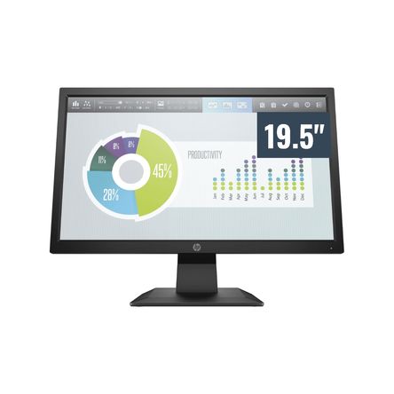 Monitor HP P204V 19.5 HD 60Hz 5ms VGA HDMI - Promart