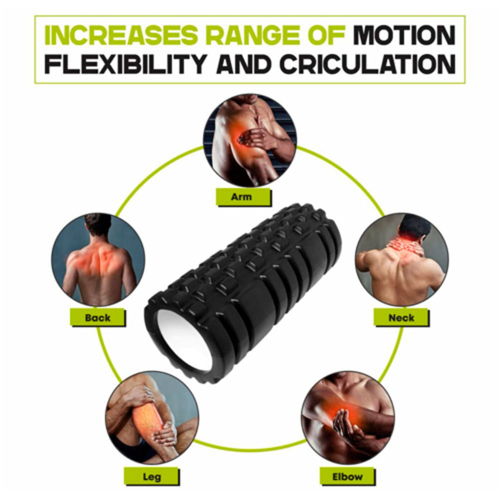 Rodillo Deportivo Yoga Fitness Columna Masaje Terapia Equilibrio ...