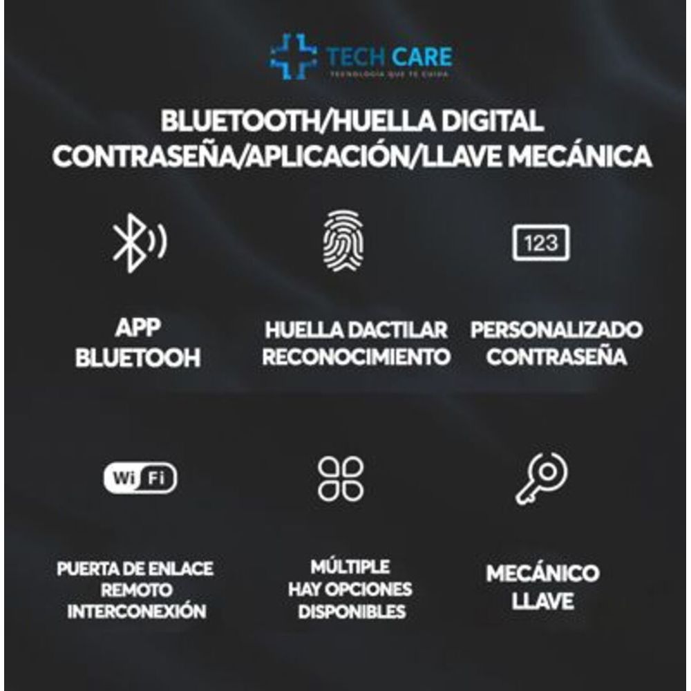 Cerradura Smart Doble Pestillo con APP - Promart