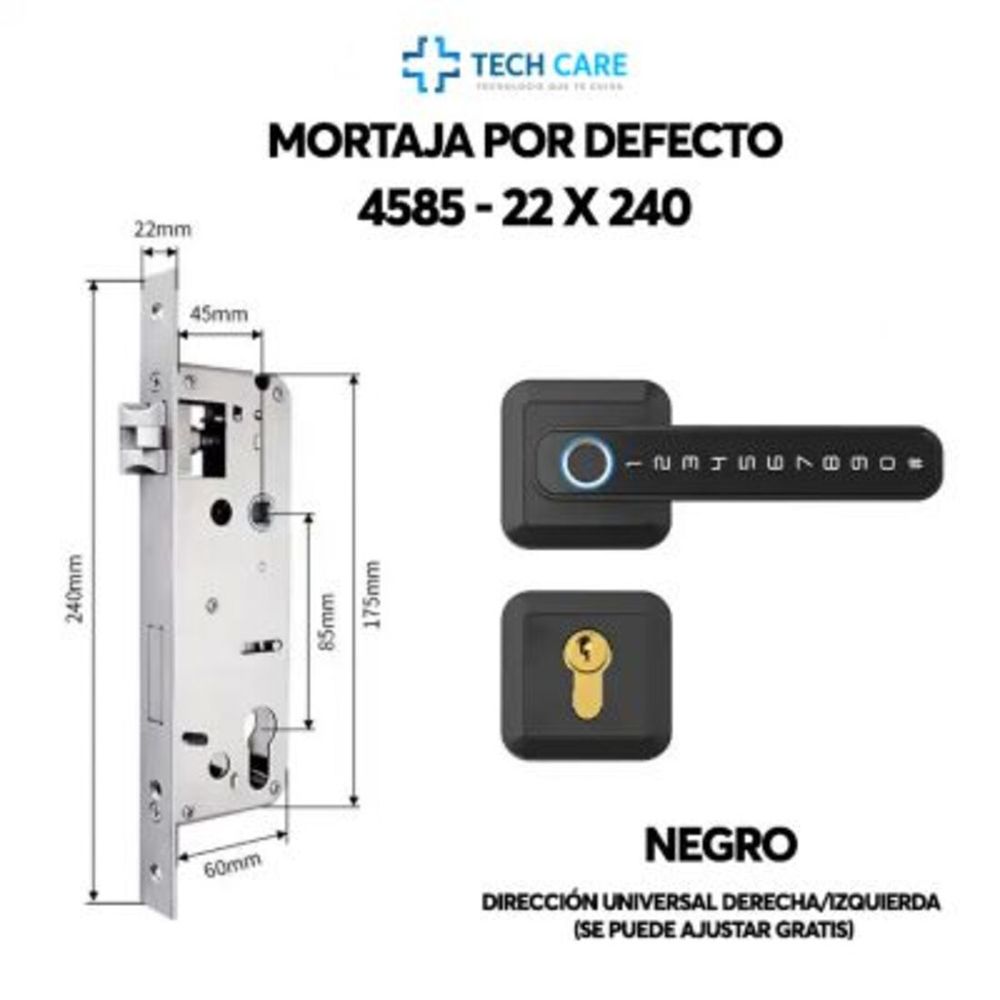 Cerradura Smart Doble Pestillo con APP - Promart