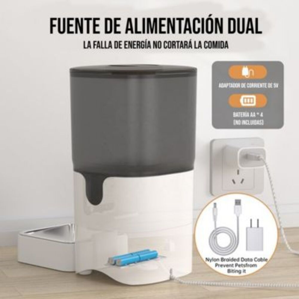 Comedero Smart De Mascotas Con App Perros - Gatos - Etc - Promart