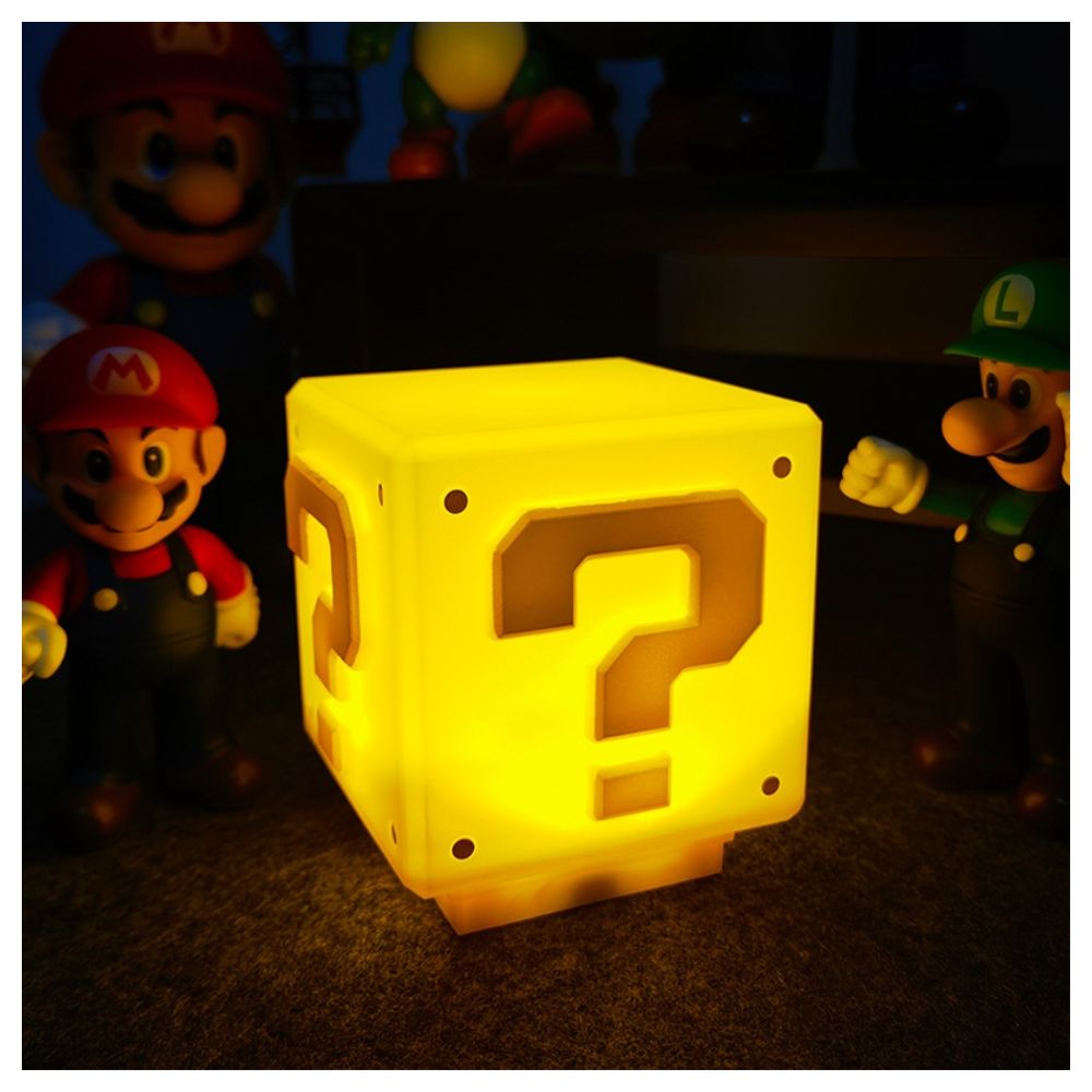 Lampara LED Mario Bros Recargable con Sonido - Promart