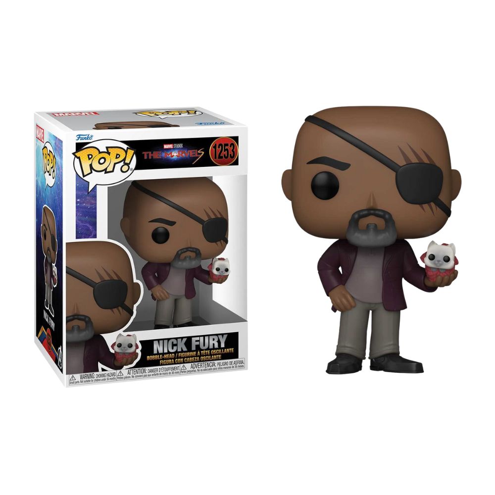 Funko Pop Marvel The Marvels Nick Fury - Promart
