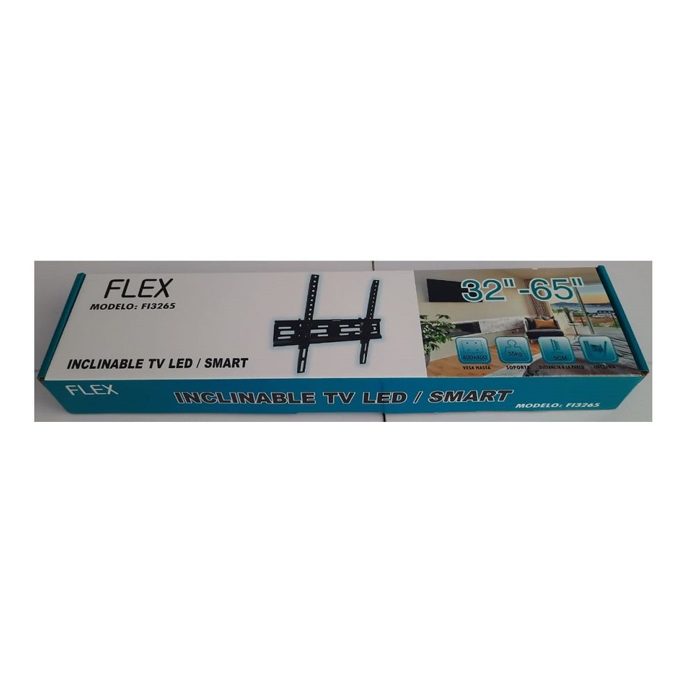 Rack TV Led Smart 32 a 65 Pulgadas Expo Rack FI3265 Flex Soporte Fijo ...