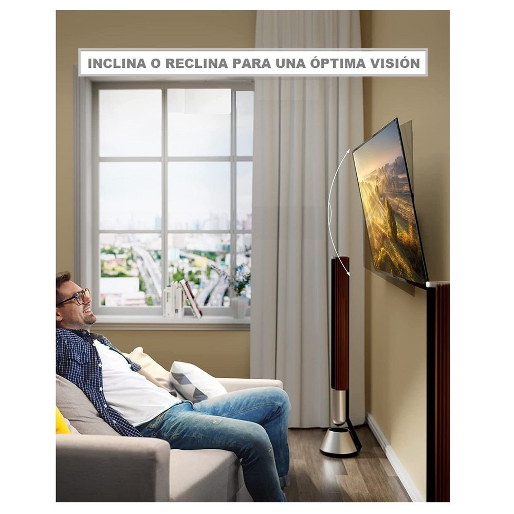 Rack TV Led Smart 32 a 65 Pulgadas Expo Rack FI3265 Flex Soporte Fijo ...