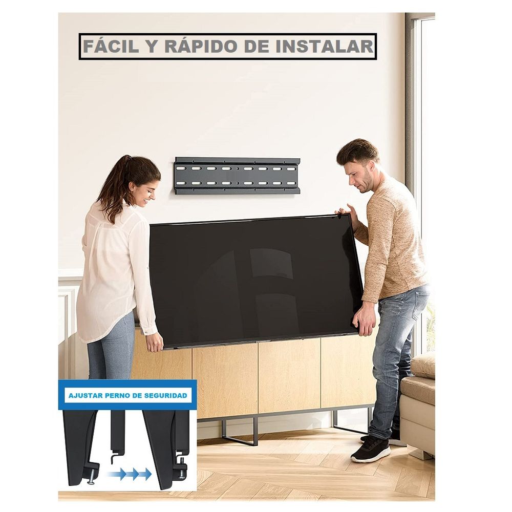 Rack TV Led Smart 32 a 65 Pulgadas Expo Rack FI3265 Flex Soporte Fijo ...