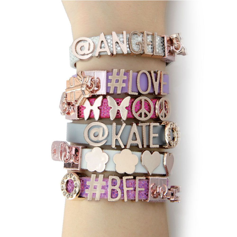 Set De Belleza So Beads Rose Gold Message Bands - Promart