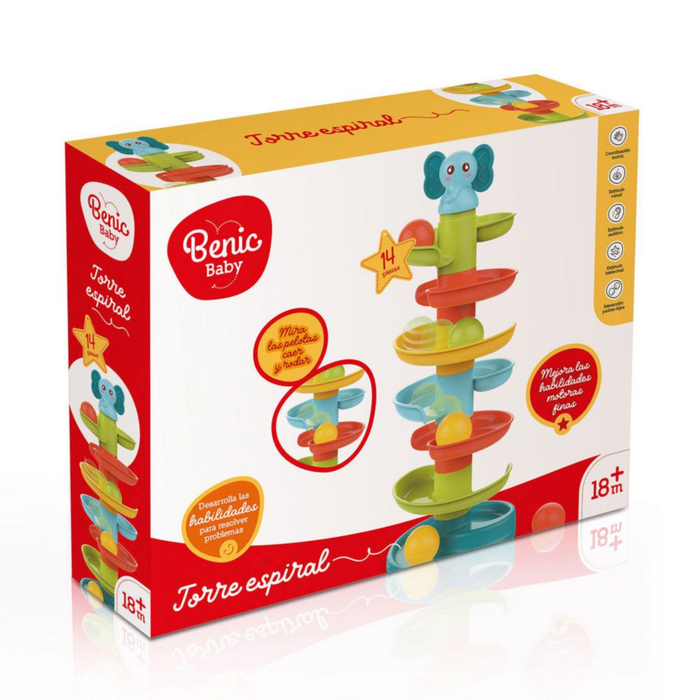 Juguete Para Bebe Benic Baby Torre De 7 Niveles - Promart