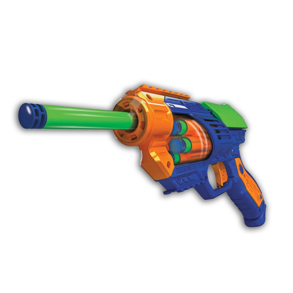 Lanzador Dart Zone Blitzfire Tiro Rapido Blaster Pack X2 - Promart