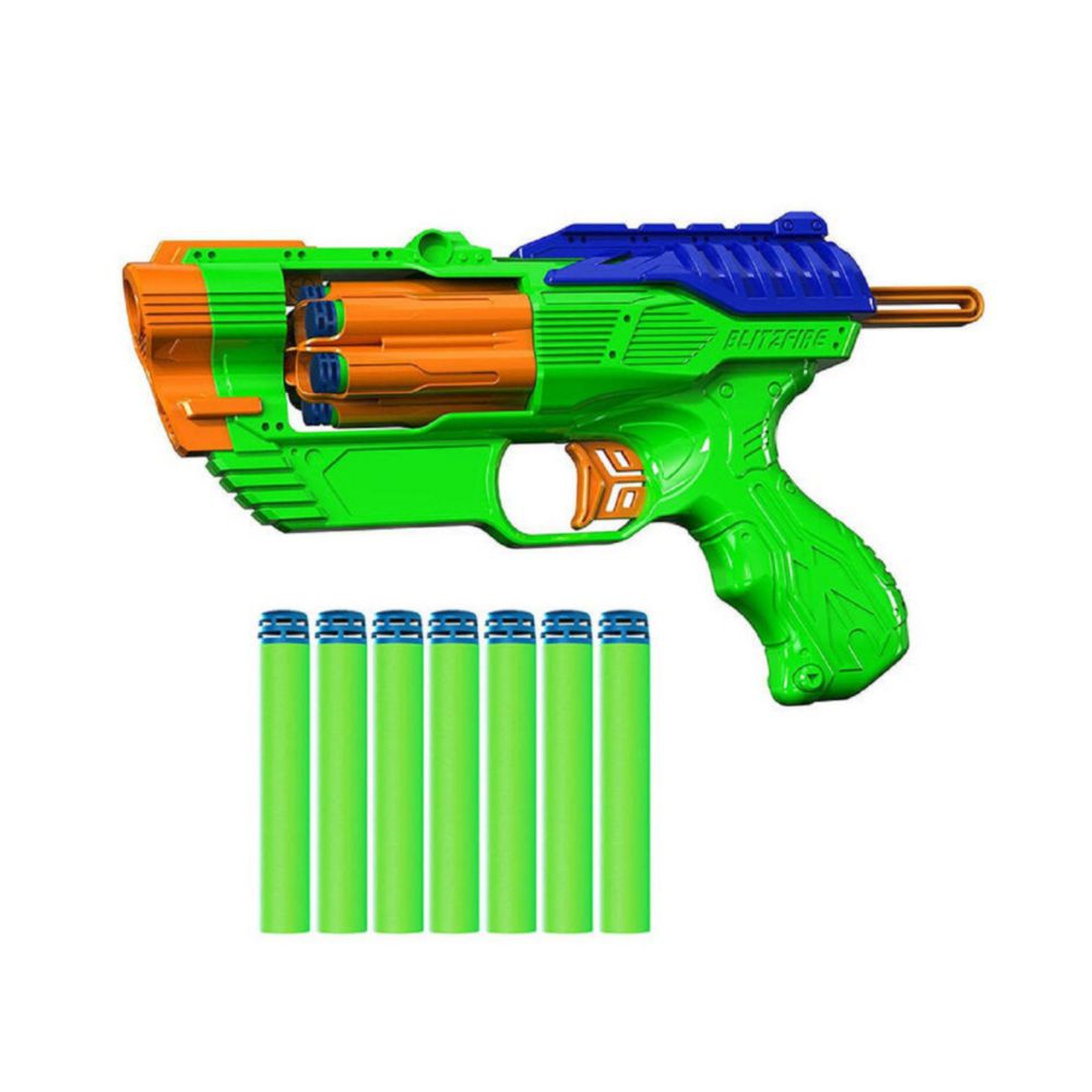 Lanzador Dart Zone Blitzfire Tiro Rapido Blaster - Promart