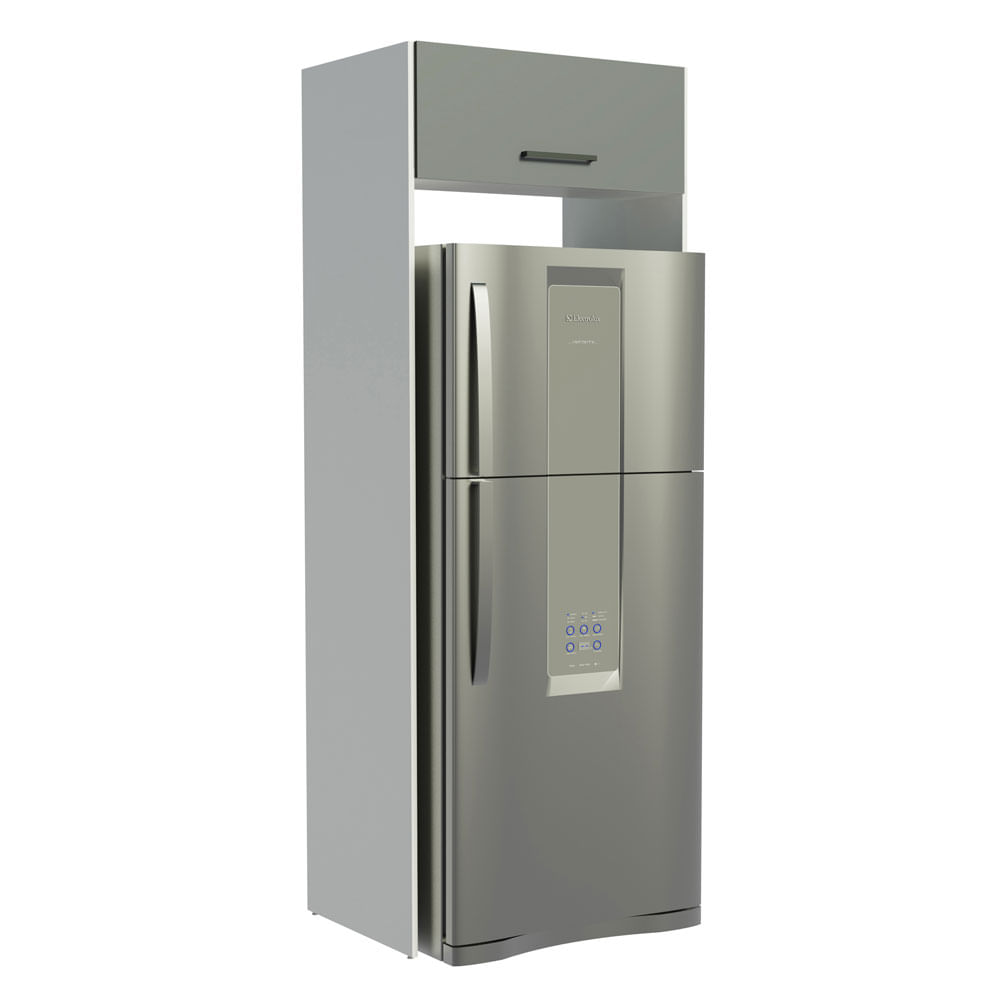 Mueble para refrigerador Madesa Agata 1 puerta abatible | Promart.pe ...