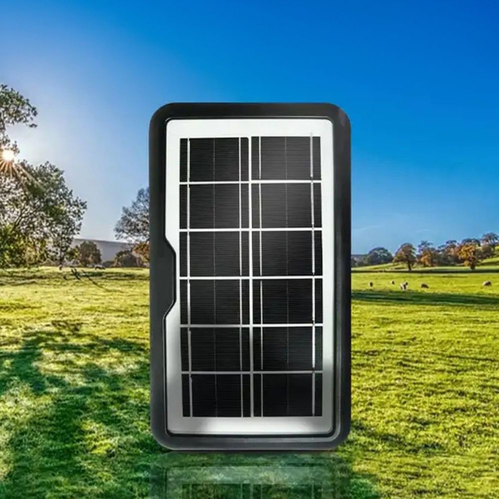 Kit Solar Portatil - Parlante Bluetooth Linterna con 3 Focos - Promart
