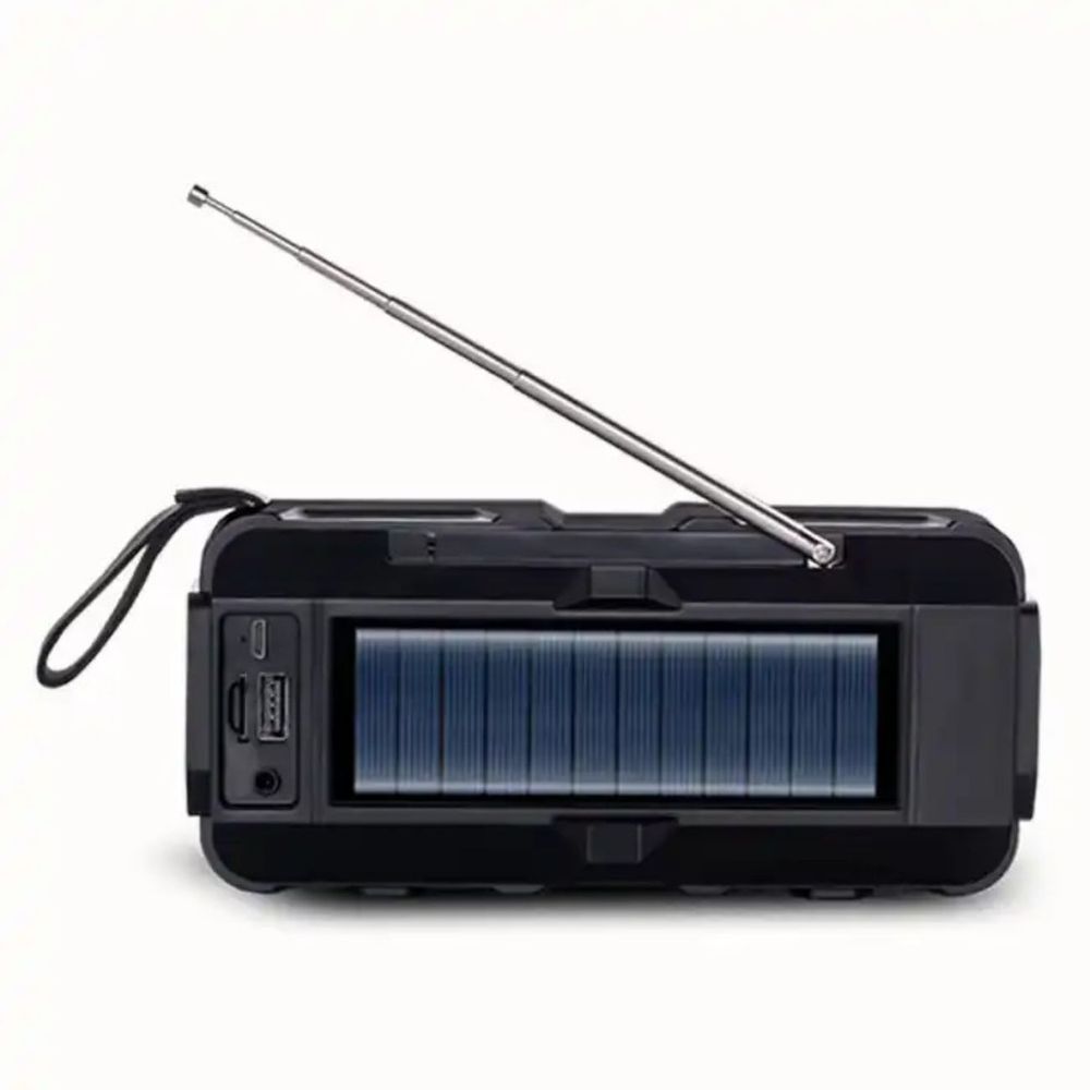 Parlante Bluetooth con Linterna más Panel Solar - Promart