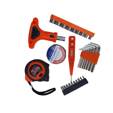 Set de Herramientas Manuales Básicas 44 Piezas - Promart