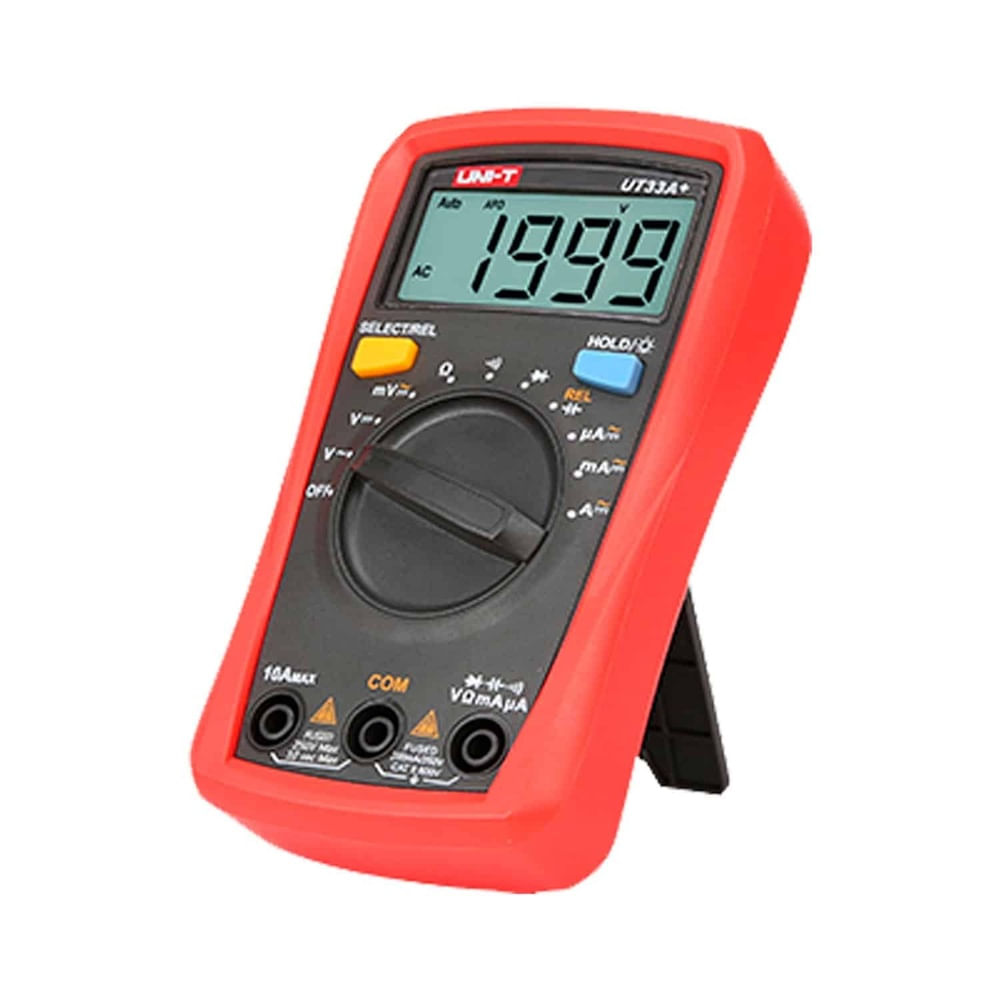 Multitester Multimetro Digital AC DC 600V 10A UNI-T UT33A+ | Promart.pe ...