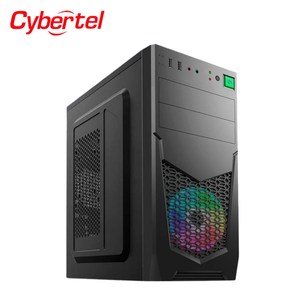 Case Gamer Cybertel Evolution CYB C205 Rainbow Color Negro | Promart.pe ...