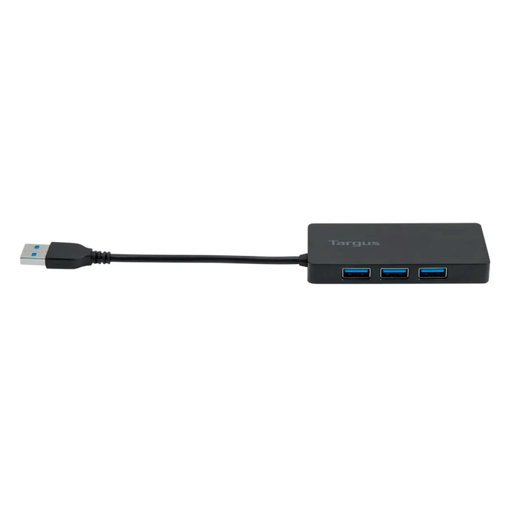 Hub USB Targus 4 Puertos USB-A 3.0 ACH124US Negro - Promart