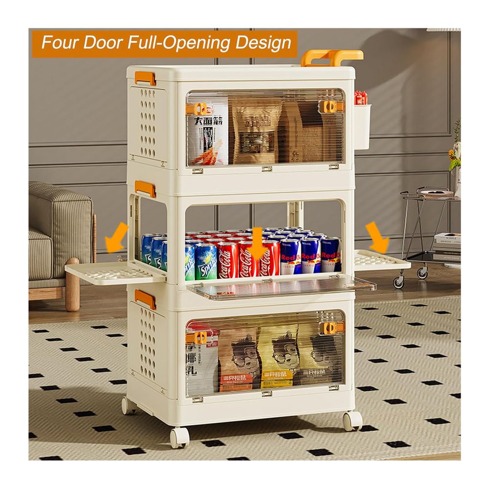 Organizador Multiuso Mueble Estante De 6 Niveles Multiuso Plegable 66A ...