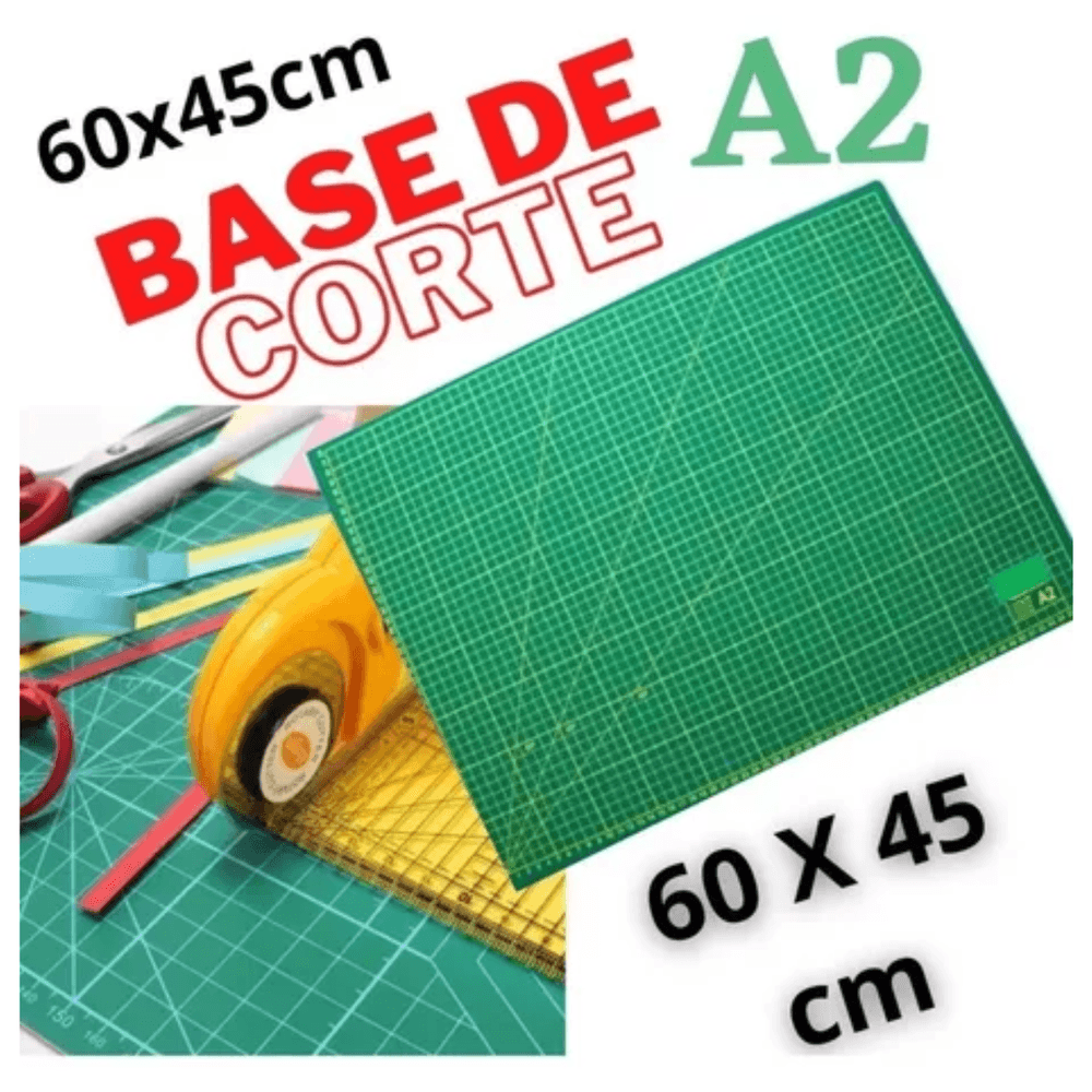 Tapete para Corte A2 Tabla Base de Corte A2 45x60cm Más Cuchilla Circular de 45mm | Promart.pe ...