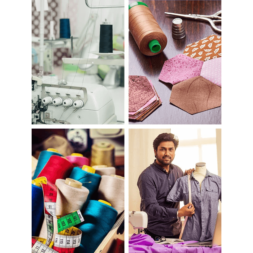 10 Conos de Hilo Colores 40 a 2 Cada Una por 5000 Metros para Máquina ...