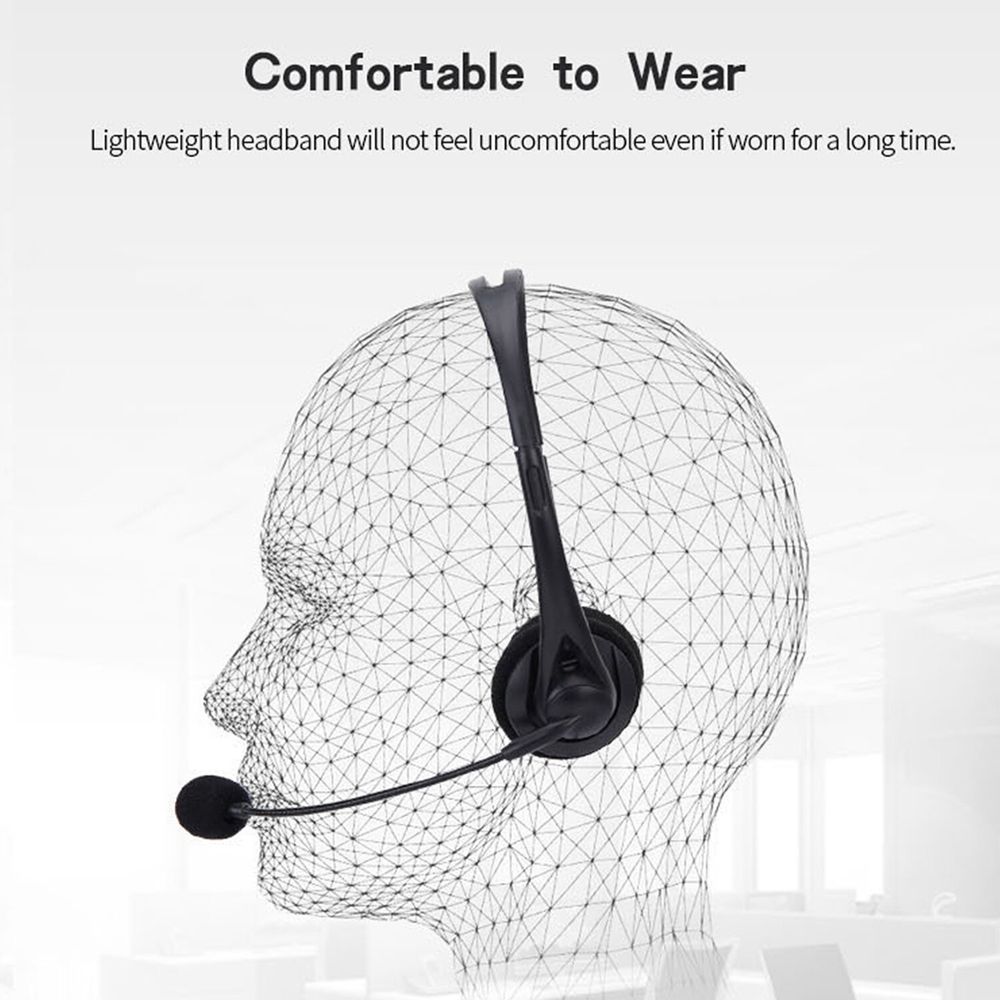 Audifonos Con Cable Sy490Mv Puerto Usb Cancelación De Ruido Con Cable ...