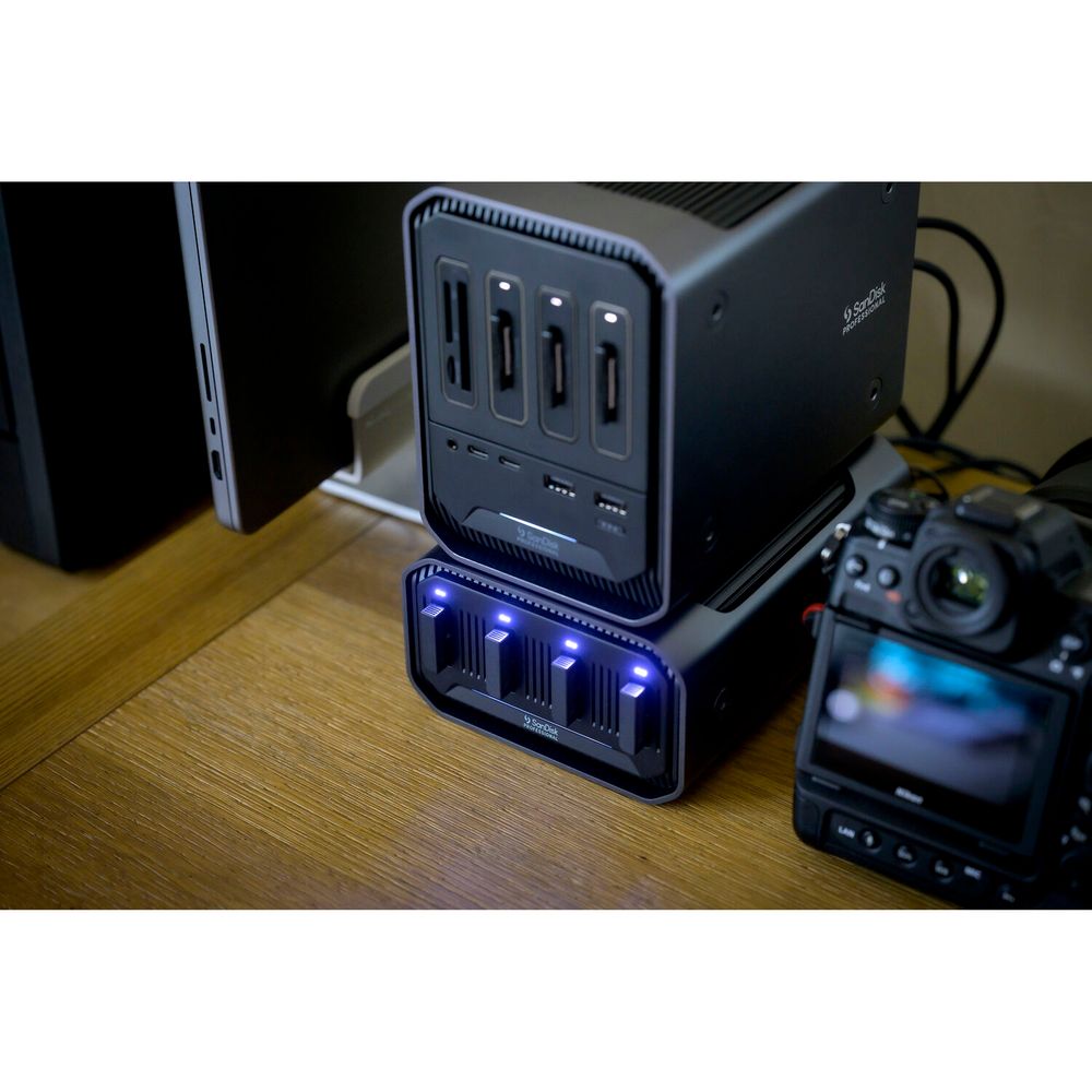 Kit Sandisk Professional Pro Blade Station de 8Tb con Pro Blade Ssd Mag ...