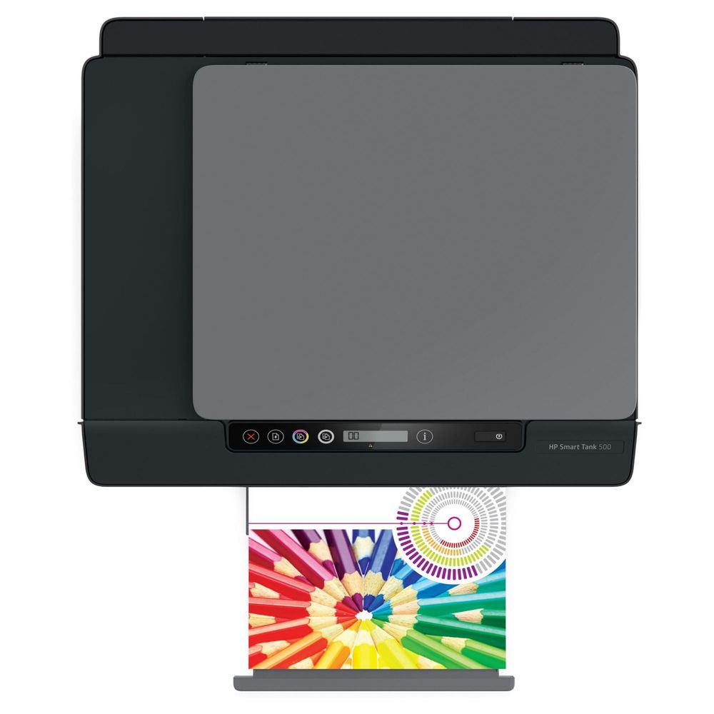 Impresora HP Smart Tank 500 Escáner Color Multifuncional USB 4SR29A ...