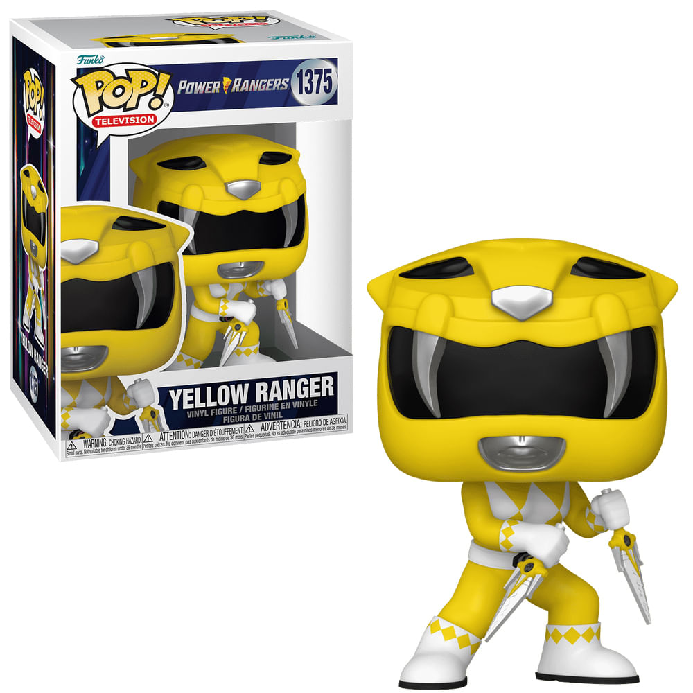 Funko Pop Power Rangers Yellow Ranger - Promart