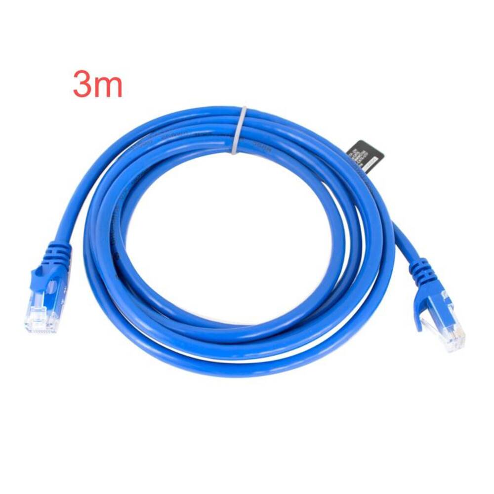 Cable Internet Red 3m Adaptador Rj45 CAT6 Ethernet UTP LAN Testeado ...