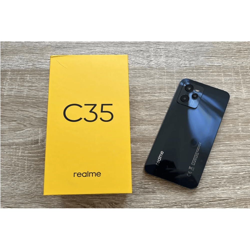 Celular Realme C35 128gb 4gb Ram 50mpx Negro - Promart