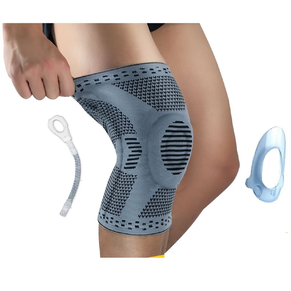 Rodillera Articulada Generica Todo Deporte Negro Talla M - Promart