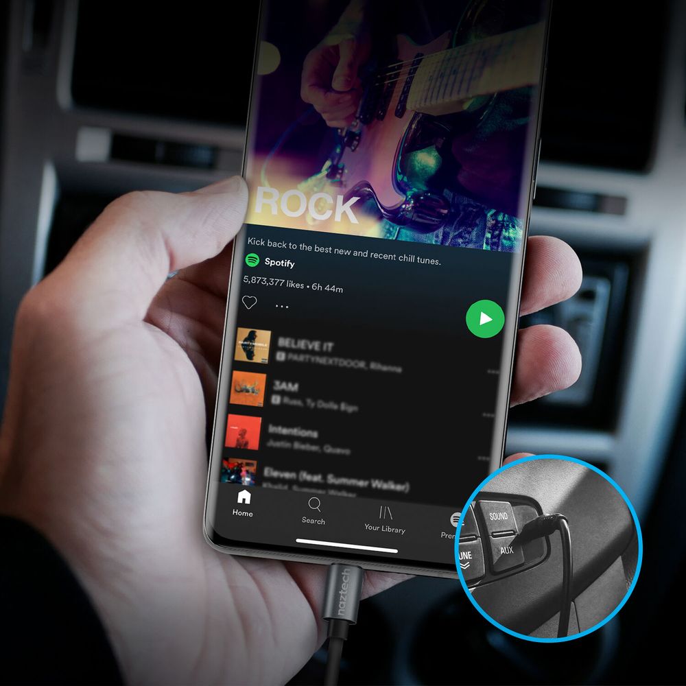 Adaptador de Audio Naztech Usb Type C a 3.5Mm 5 - Promart