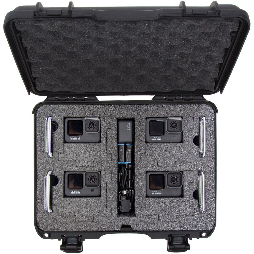Estuche Rígido Impermeable Nanuk 910 con Insertos de Espuma para Gopro ...